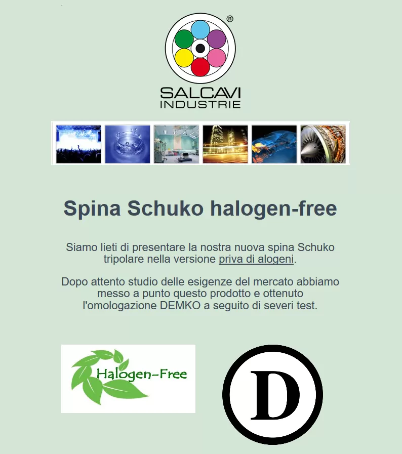 Italian electrical wires & cables company: Salcavi Industries